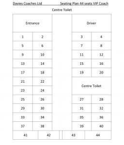 Vehicle Gallery & Layouts – Davies Coaches LTD